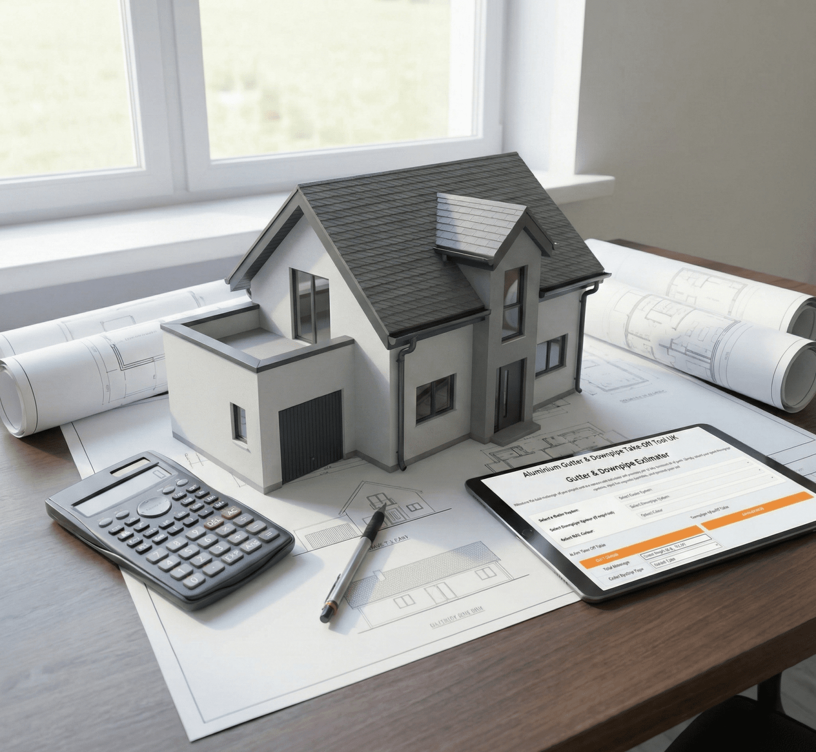 Eliminate Waste: Free Aluminium Gutter, Fascia & Coping Estimators