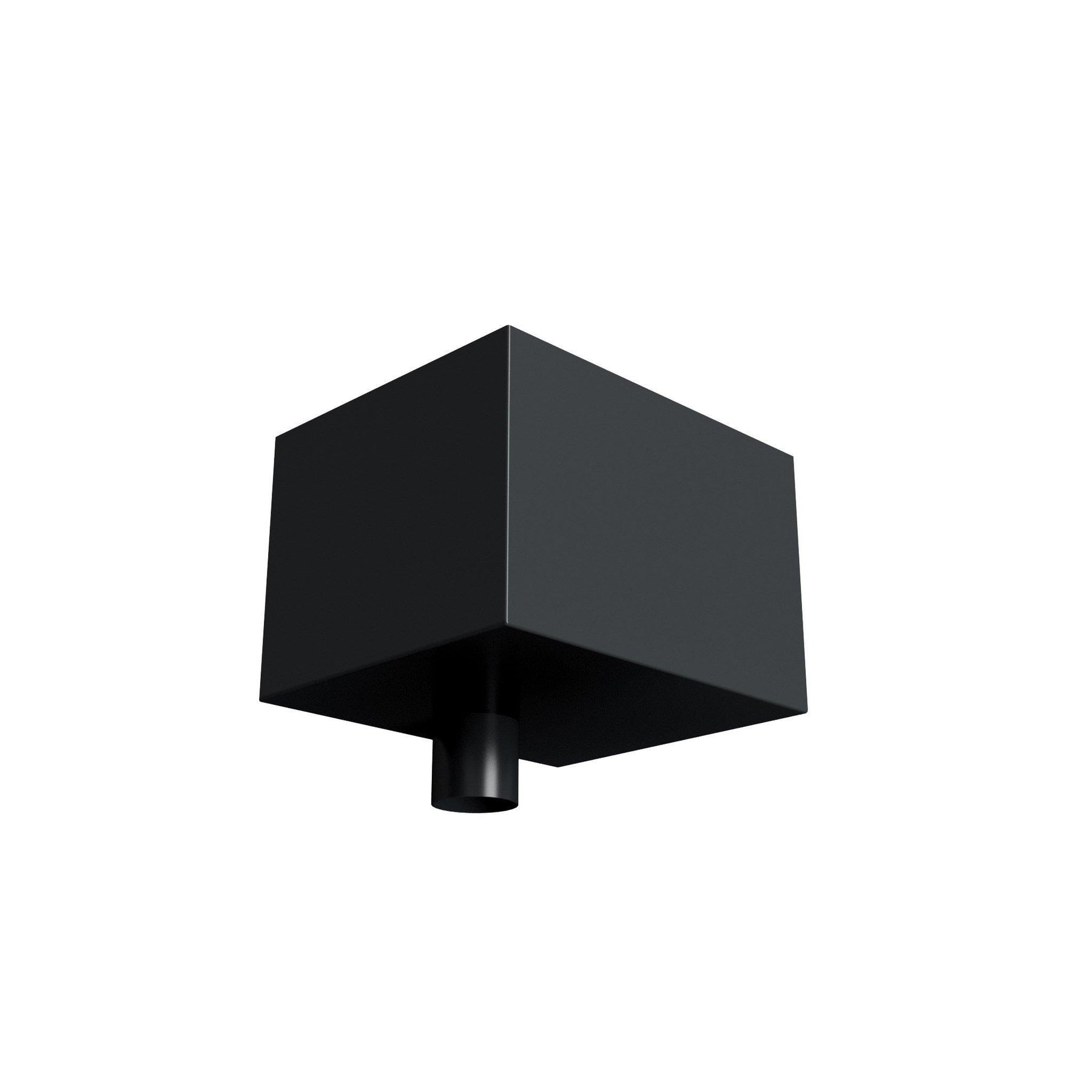 Aluminium Hopper Head 300x250x200mm (WxDxH) - 63mmØ