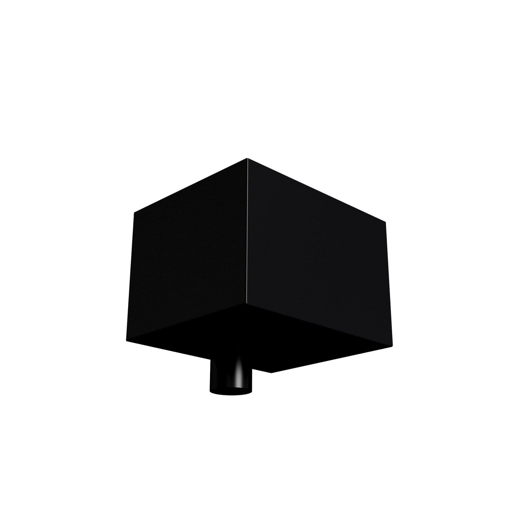 Aluminium Hopper Head 300x250x200mm (WxDxH) - 63mmØ