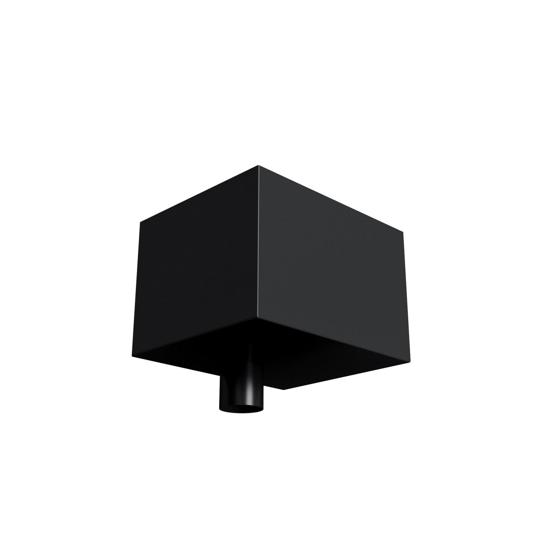 Aluminium Hopper Head 300x250x200mm (WxDxH) - 63mmØ