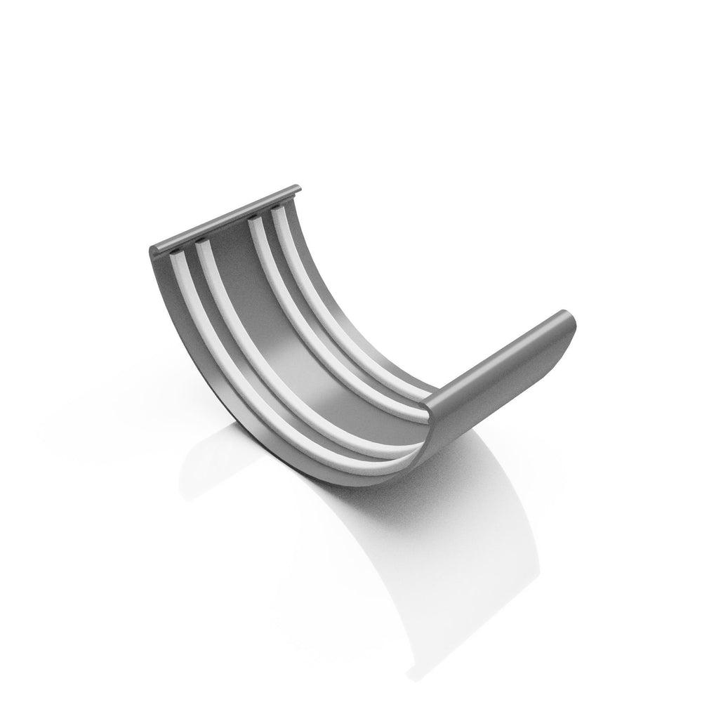 Half Round Aluminium Gutter Jointer - 125mm