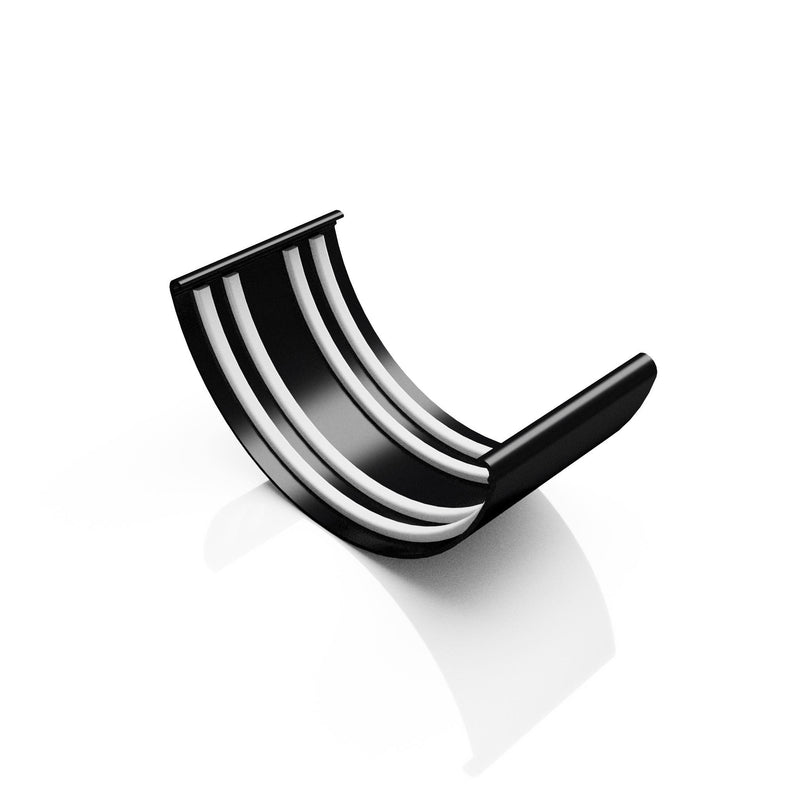 Half Round Aluminium Gutter Jointer - 125mm