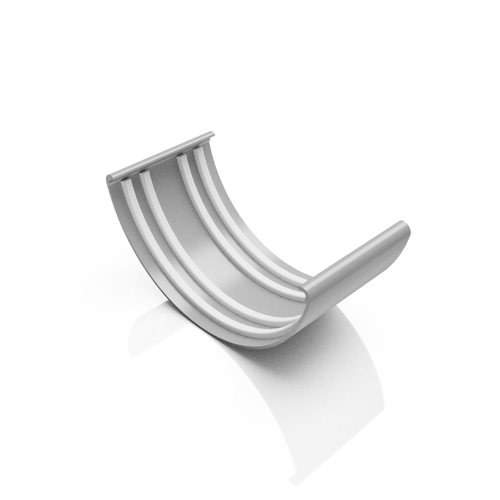 Half Round Aluminium Gutter Jointer - 125mm